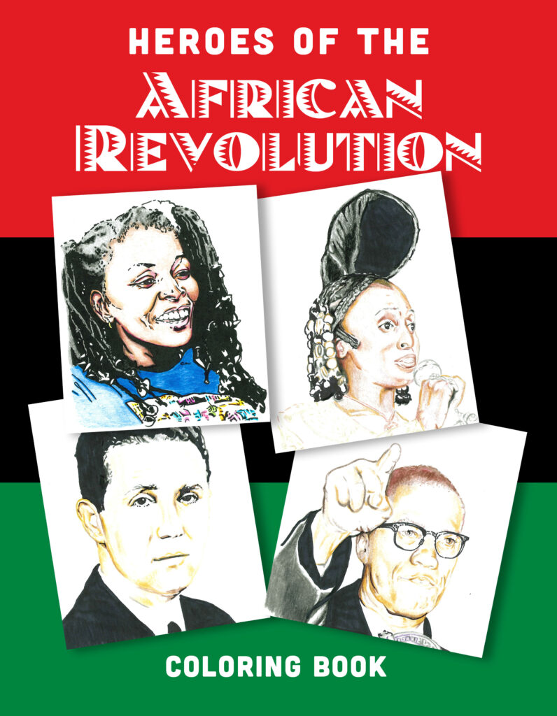 Heroes of the African Revolution: Colouring Book: Volume 1 – DarajaPress